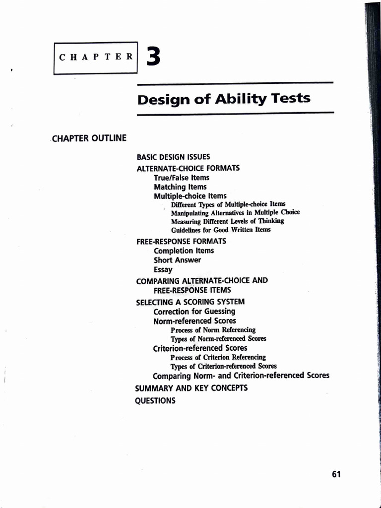 Ability Tests | PDF