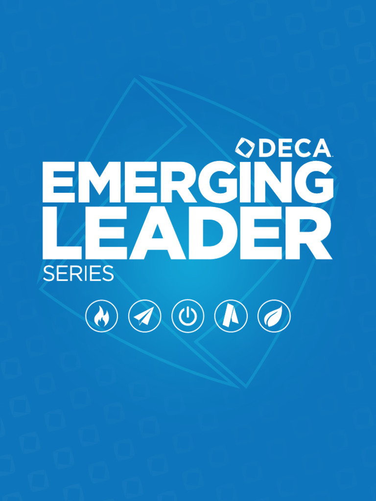 DECA Emerging Leader Series | PDF | Leadership | Creativity