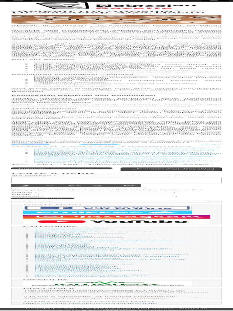 Apakah Itu Autisma - DR Nazariah Aiza Harun TH | PDF