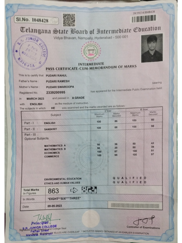 Intermediate Memo | PDF
