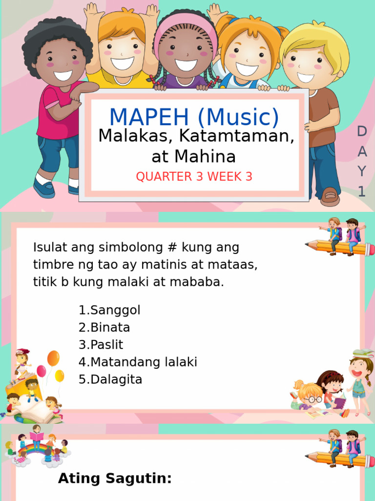 Mapeh - W3 | PDF