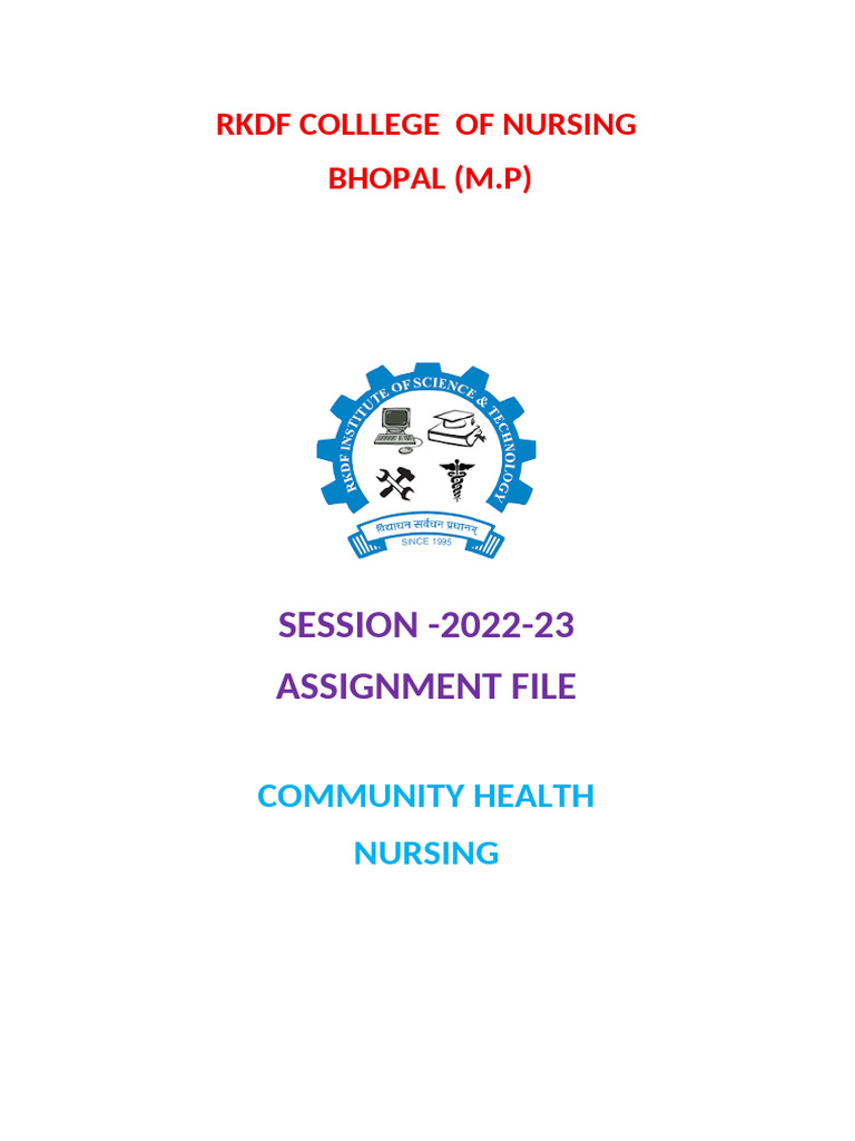 RKDF Colllege of Nursing | PDF