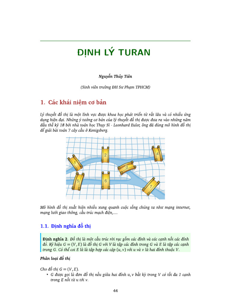 Định Lý Turan | PDF