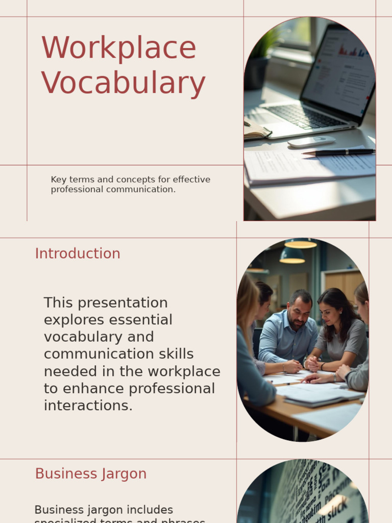Workplace Vocabulary | PDF | Employment | Layoff