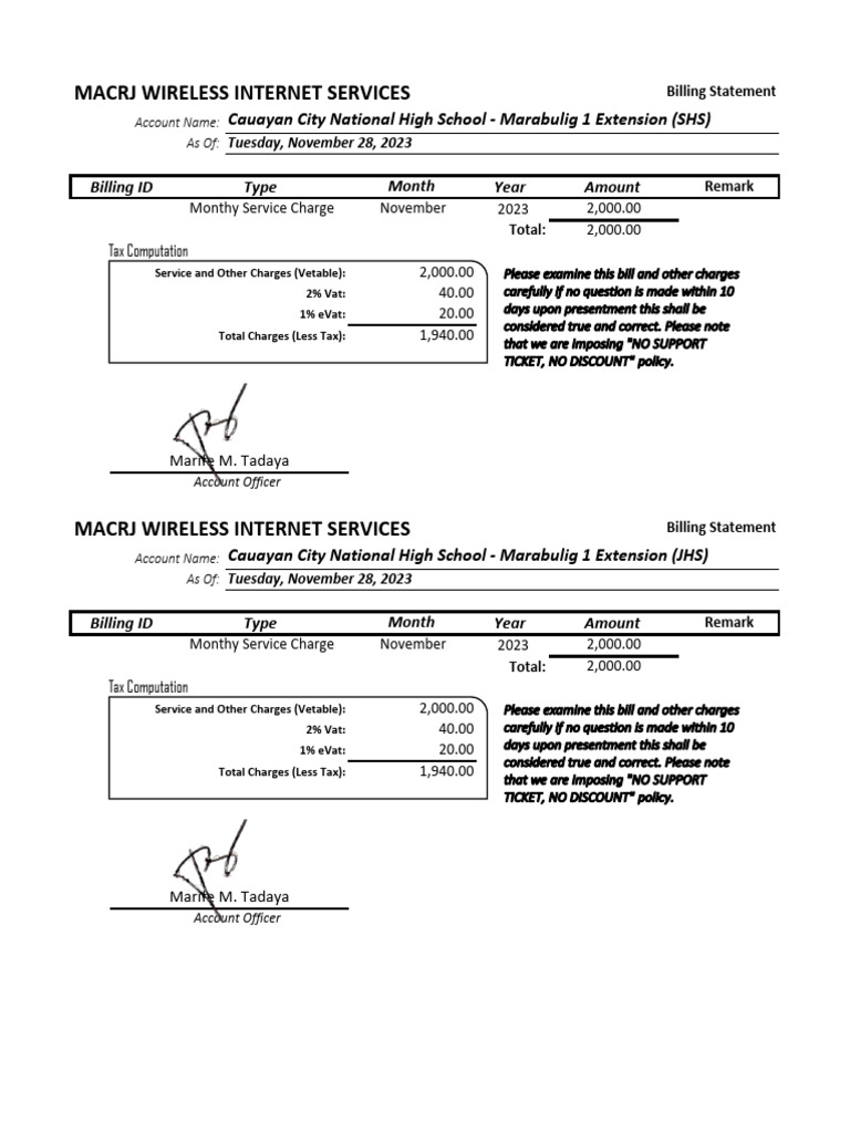 Ccnhs-Mex Shs&Jhs (November) | PDF