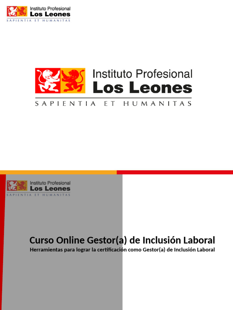 Curso Online Gestor (A) de Inclusión Laboral. Clase 3 V°B Final | PDF ...
