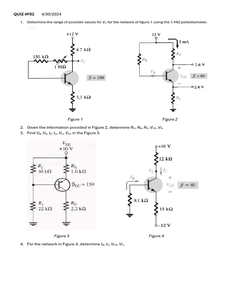 Quiz F02 2024 2 | PDF
