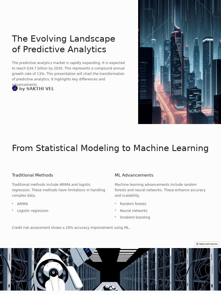The Evolving Landscape of Predictive Analytics | PDF | Analytics | Predictive Analytics