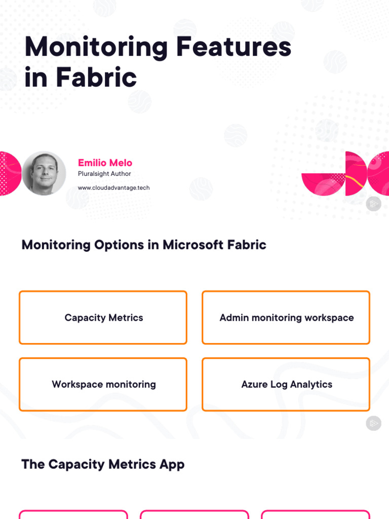 Fabric Monitoring Solutions Overview | PDF | Microsoft Azure | Computing