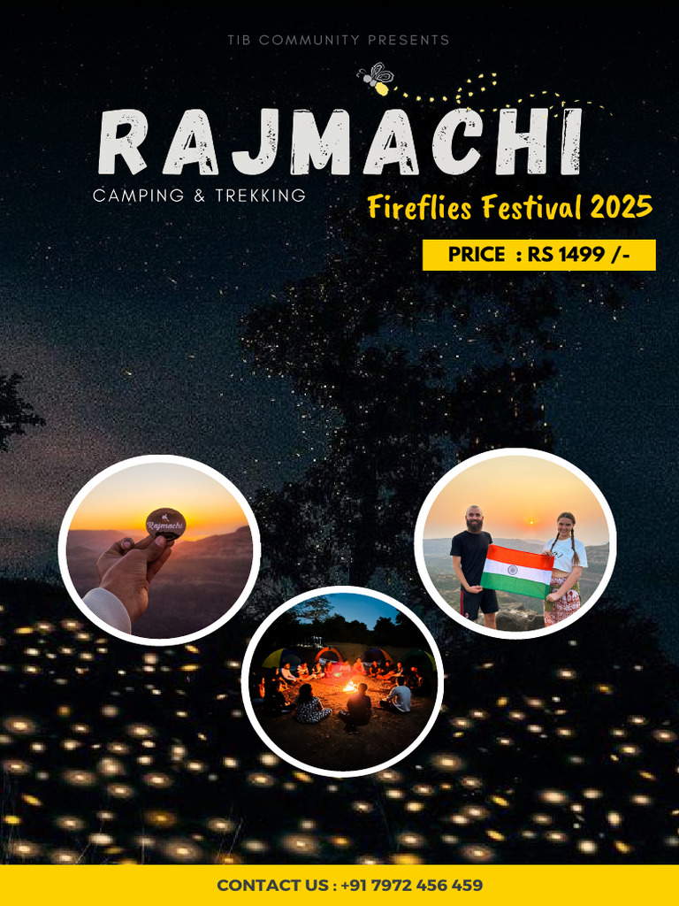 Rajmachi Fireflies Festival 2025 TIB Community | PDF