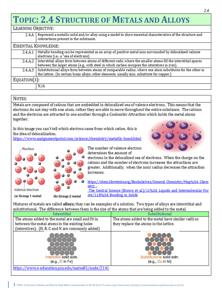 Structure and Properties of Alloys | PDF | Ion | Alloy