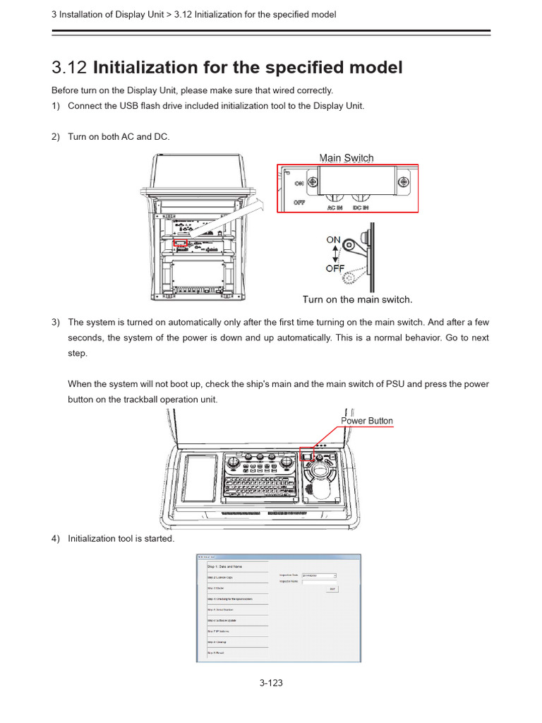 14-Initialization For The Specified Model | PDF | Button (Computing) | System Software