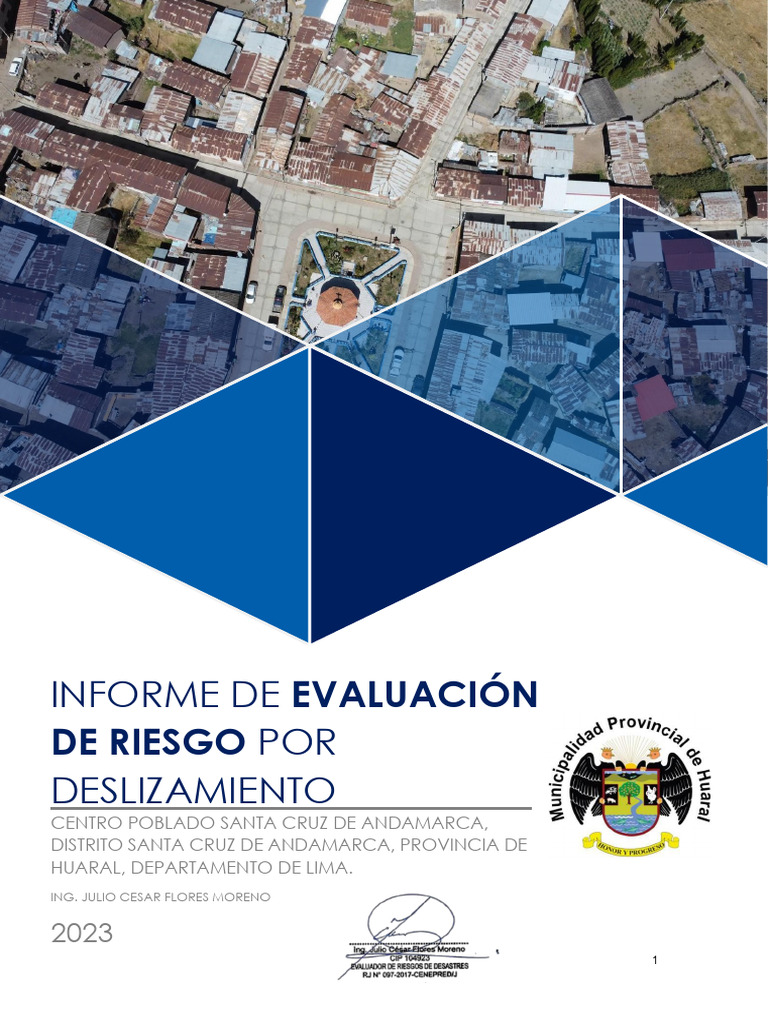 Informe-de-evaluacion-de-riesgo-por-deslizamiento-en-el-centro-poblado-santa-cruz-de-andamarca ...
