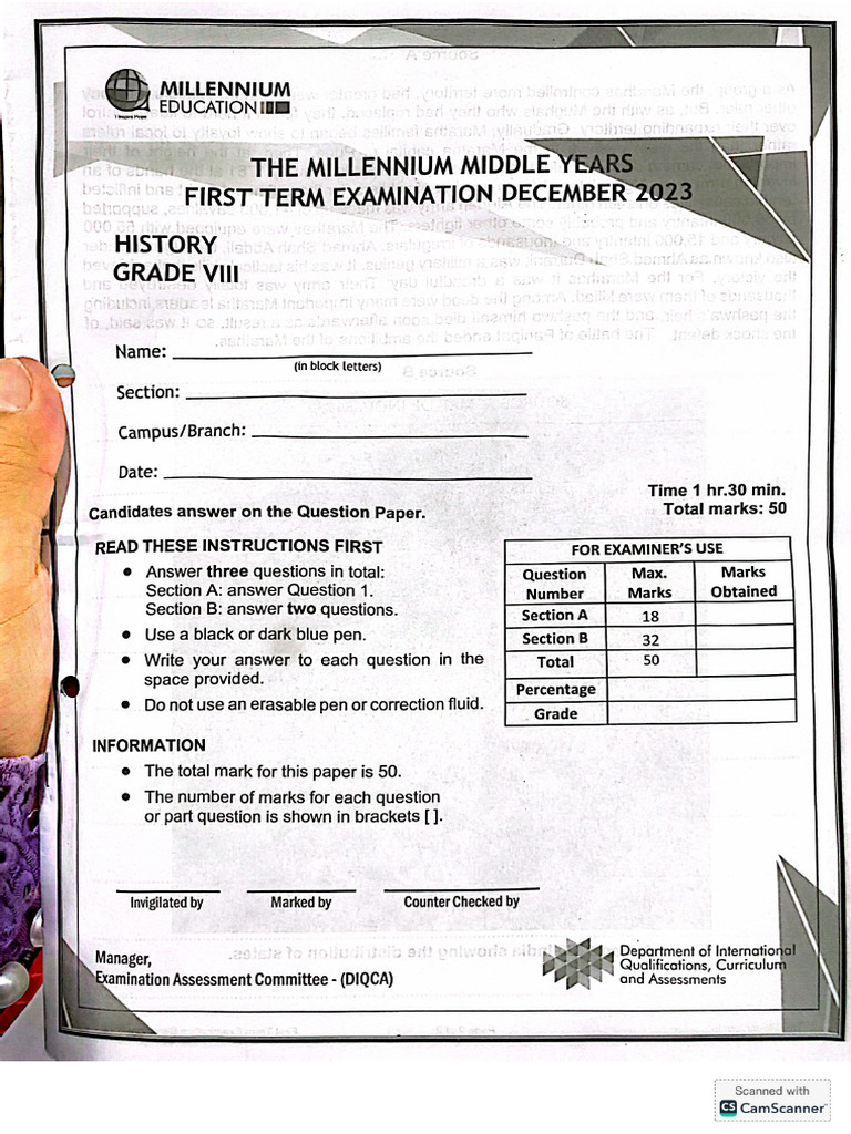 History Grade 8 | PDF