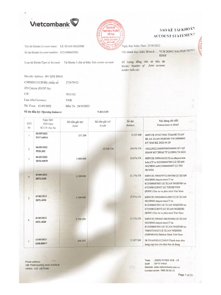 Vietcombank 2 | PDF