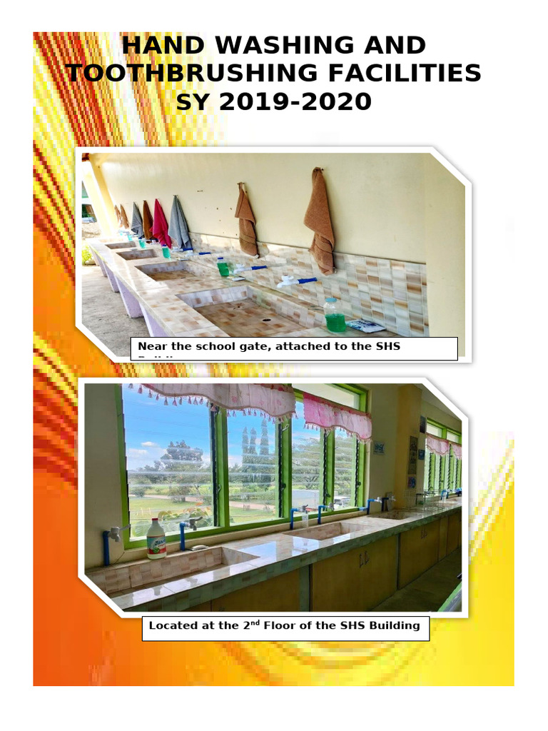 Hand Washing and Toothbrushing Facilities | PDF