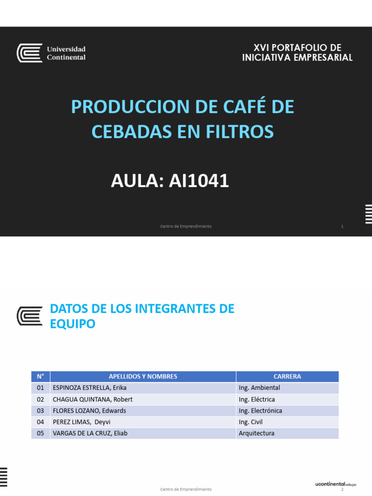 Cafe de Cebada en Filtro | PDF | café | Economias