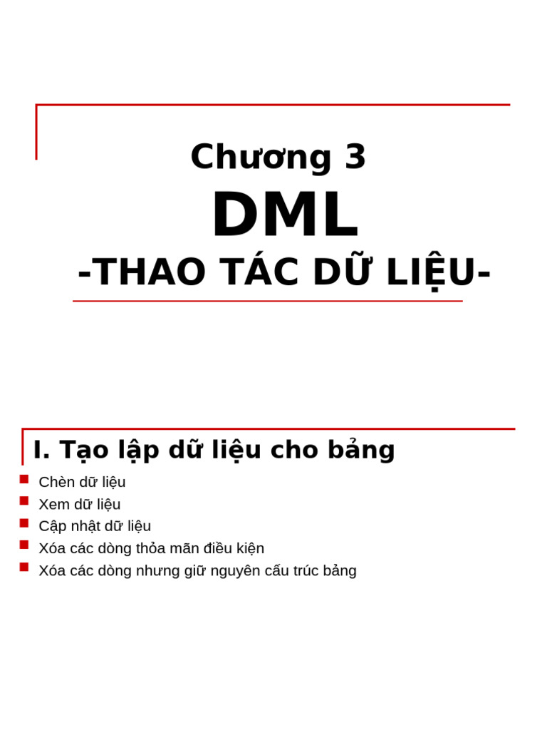 B3&4 - DML - SQL | PDF
