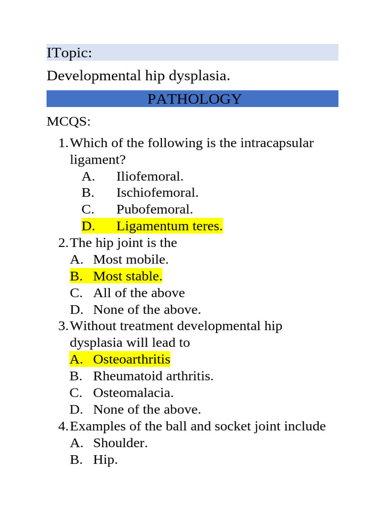 Patho Presentations Mcqs | PDF | Dystonia | Heart Valve