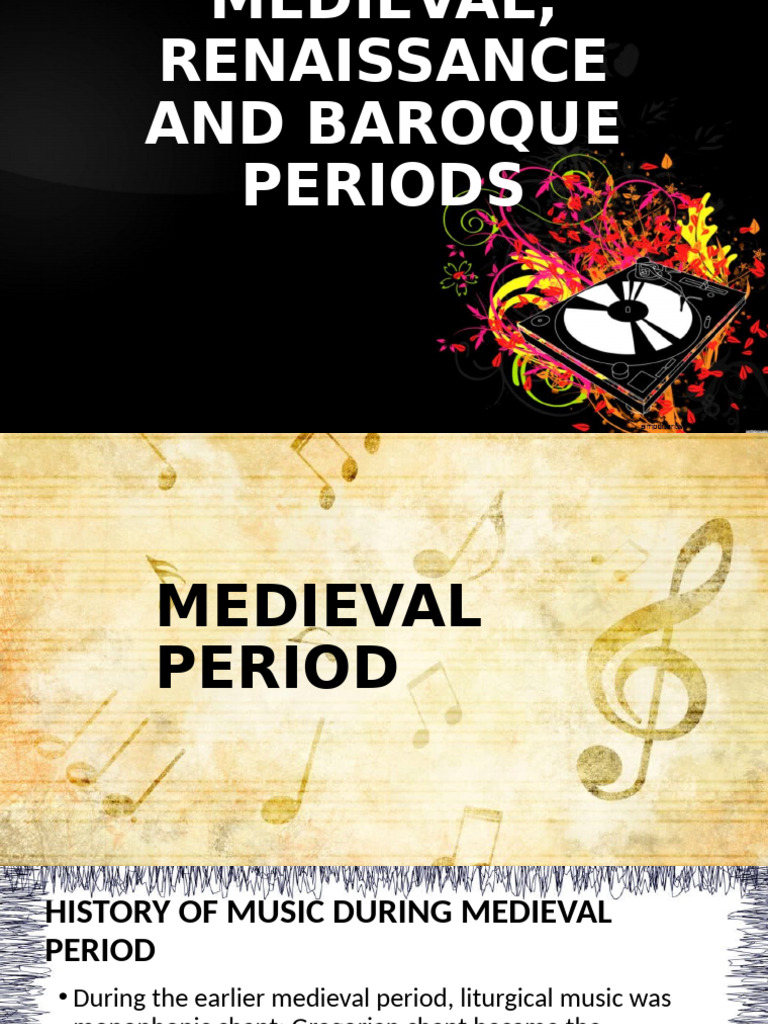 Music Evolution: Medieval to Baroque | PDF | Concerto | Classical ...