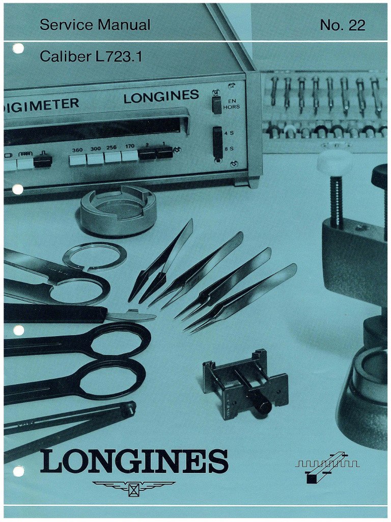 Caliber L 723.1 Specifications and Features | PDF | Frequency | Liquid ...