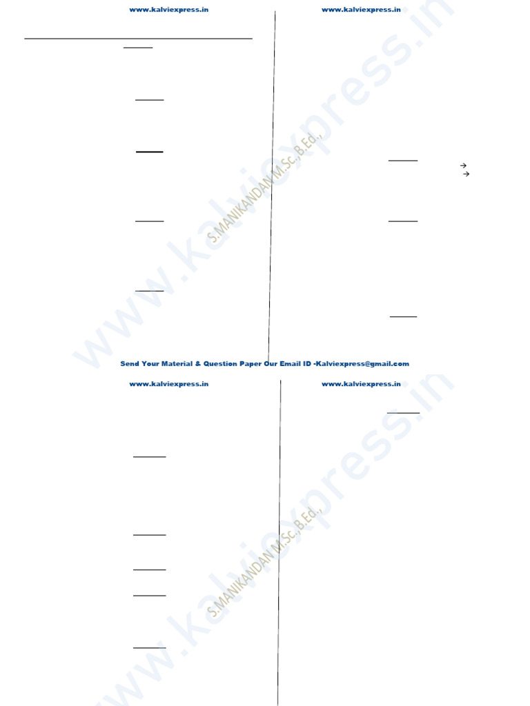 12th Chemistry Most Important Five Mark Questions 2 | PDF | Ph | Acid
