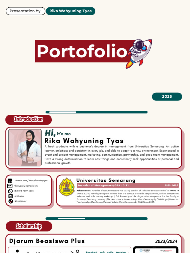 Portofolio Rika 1738821686 | PDF