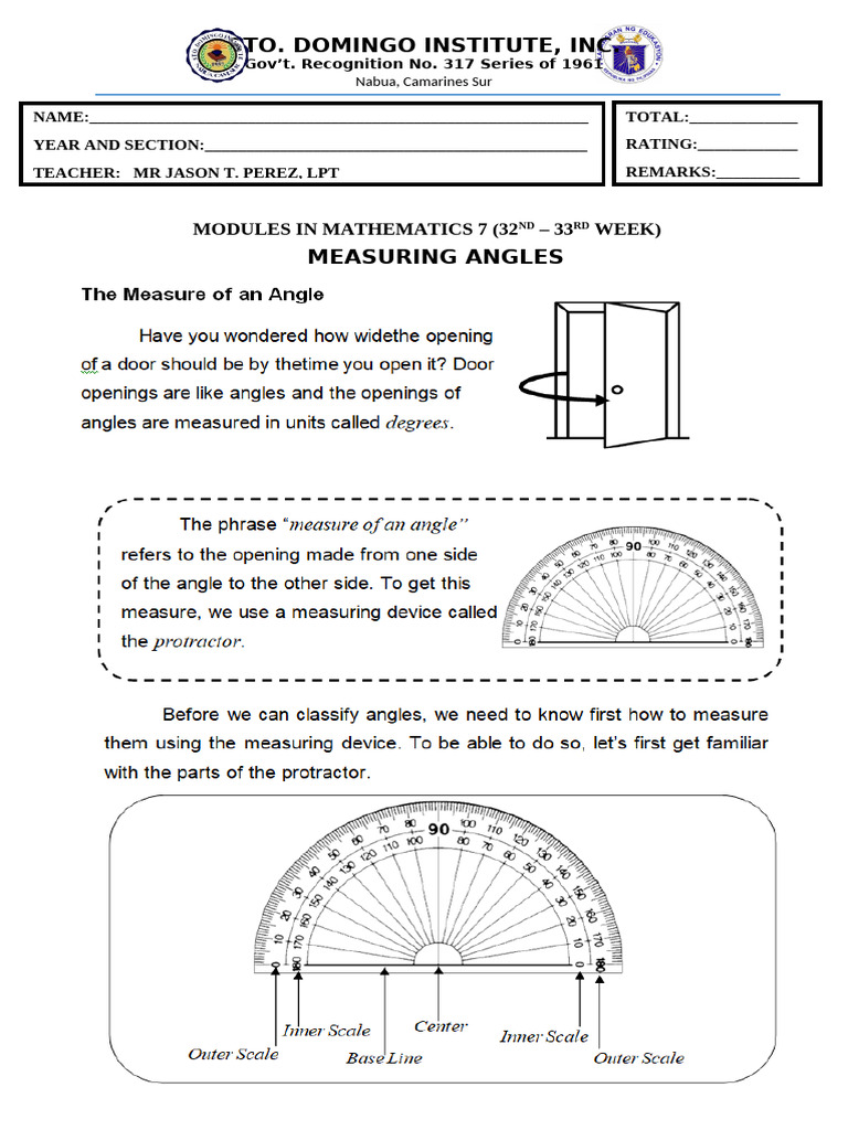 Modules Grade 7 32nd - 33rd Week | PDF