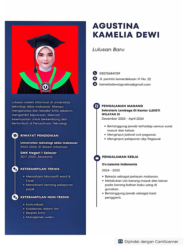 CV Terbaru 2025 | PDF