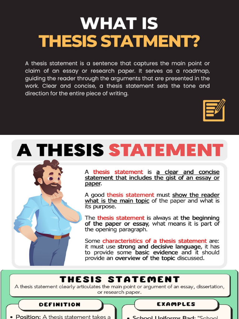 What Is Thesis Statement | PDF