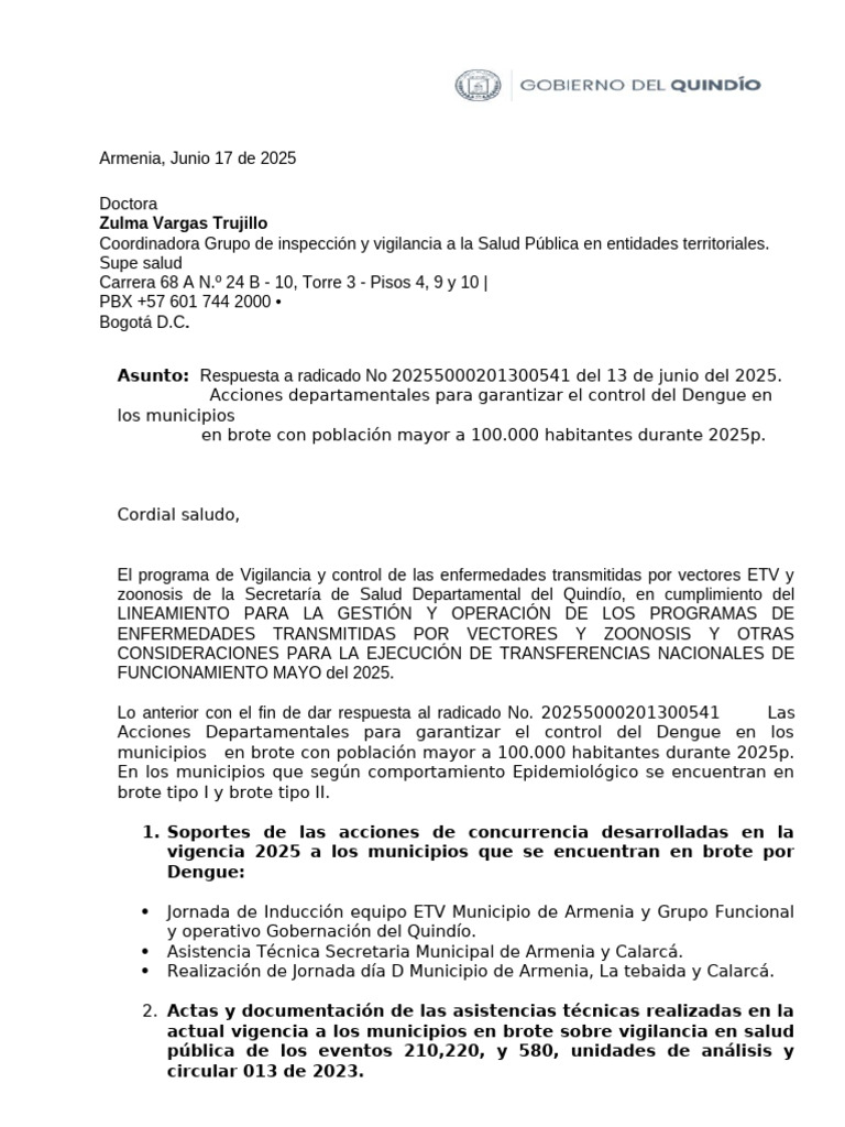 Oficio Super Salud | PDF | Hospital | Salud pública