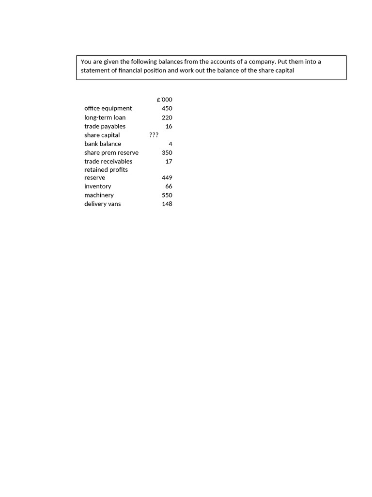 Lecture 3 Seminar Exercise 2 | PDF