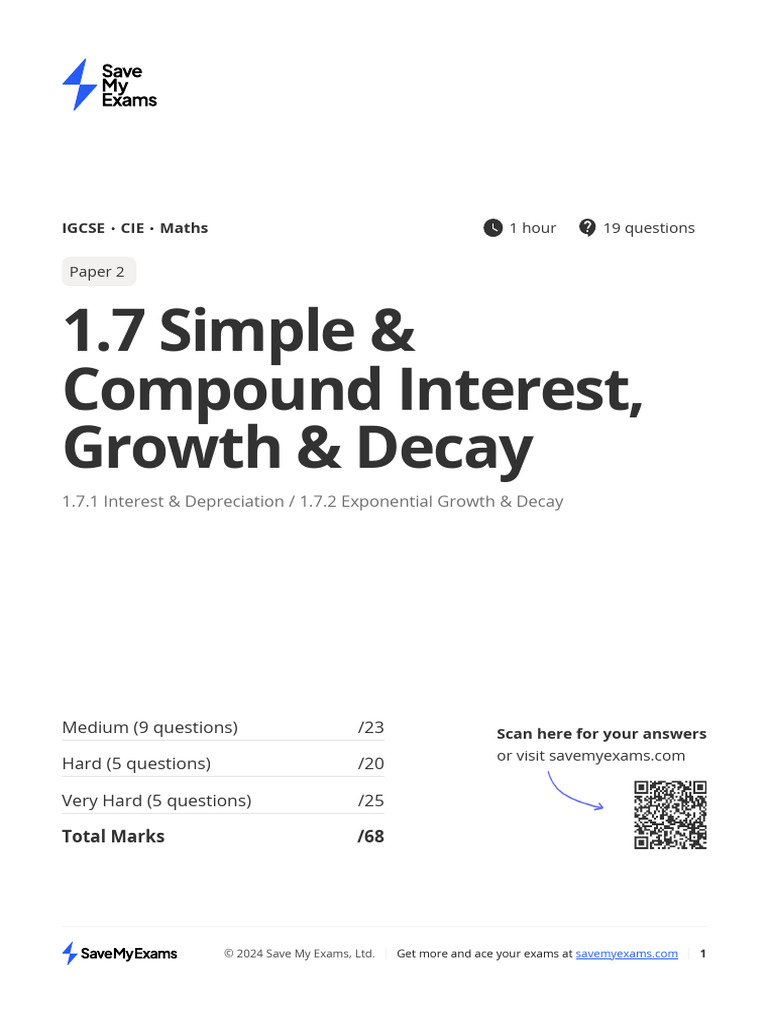 1 7 Simple and Compound Interest Growth and Decay EqEnG9dgwe9k5wax ...