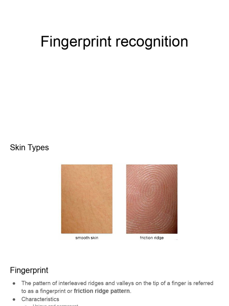 Biometrics Lecture Fingerprint 5 | PDF | Fingerprint | Image Scanner