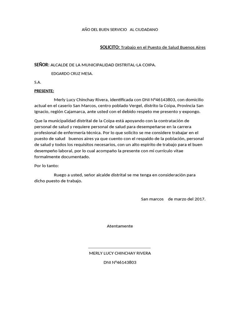 Año Del Buen Servicio Al Ciudadano | PDF