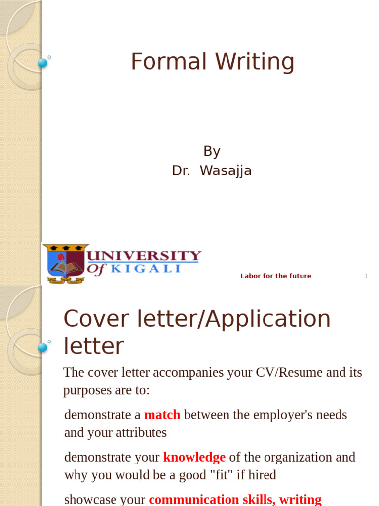 Application Letter Writing | PDF | Résumé