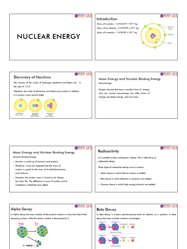 Module 5 Energy III 1 341698324711008 | PDF | Nuclear Physics | Nuclear Fission