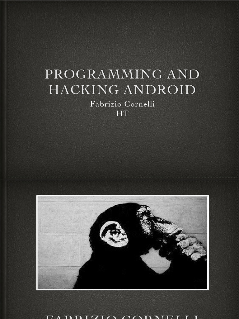 Programming and Hacking Android - 0717104545598 | PDF | Software ...