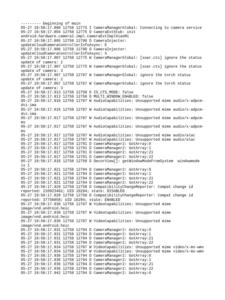 Log Cat 1748365097807 | PDF | Computer Programming | Software