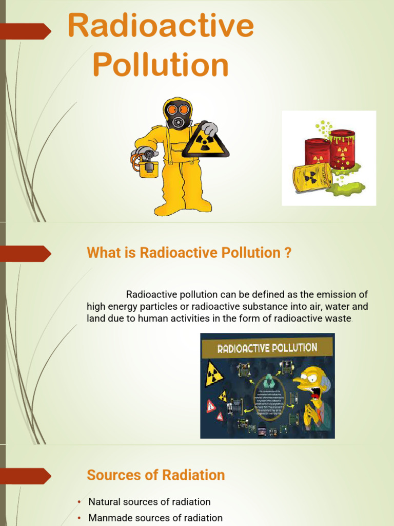 Radioactive Pollution | PDF