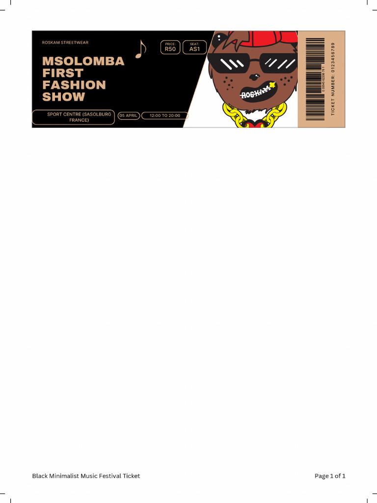 Tickets Show | PDF