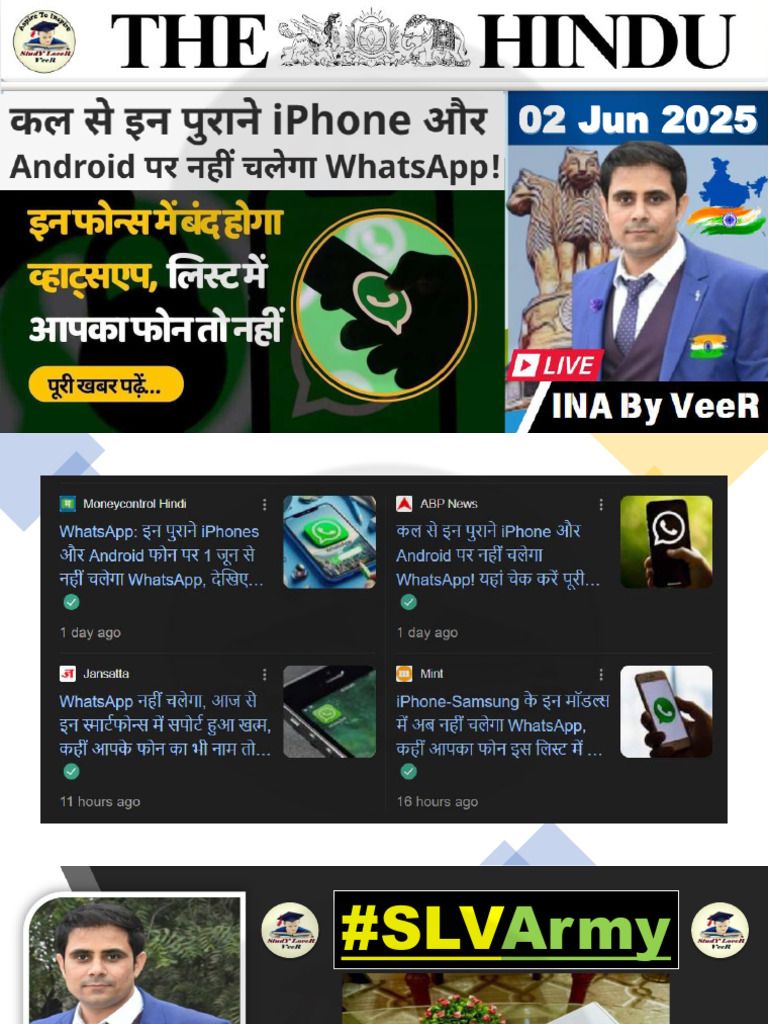 02 June 2025 - The Hindu and Nano Magazine by VeeR | PDF