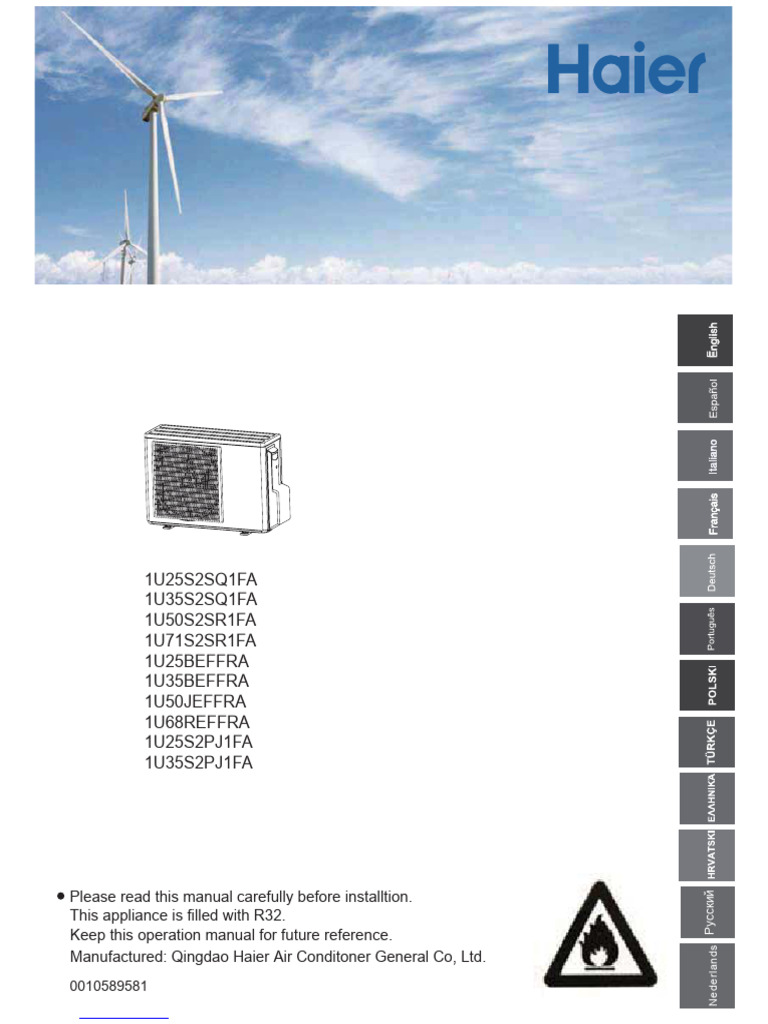 Room Air Conditioner Installation Manual | PDF | Leak | Electrical Wiring