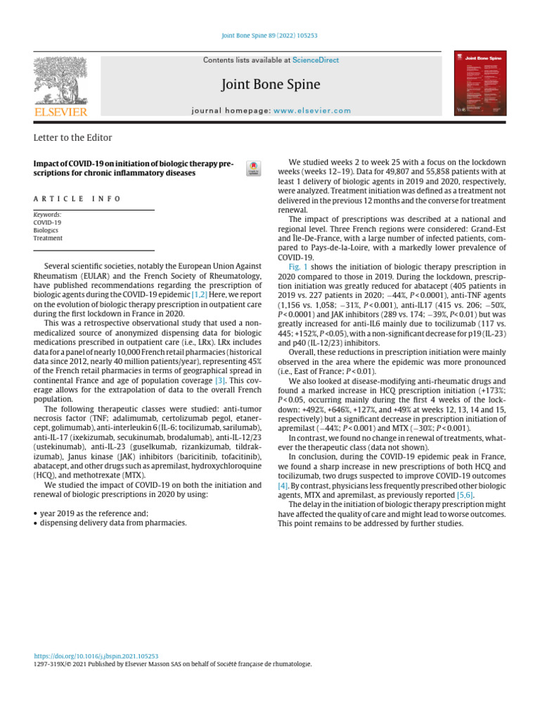 Varicella Zoster Virus Reactivation Following Severe Acute Respiratory ...