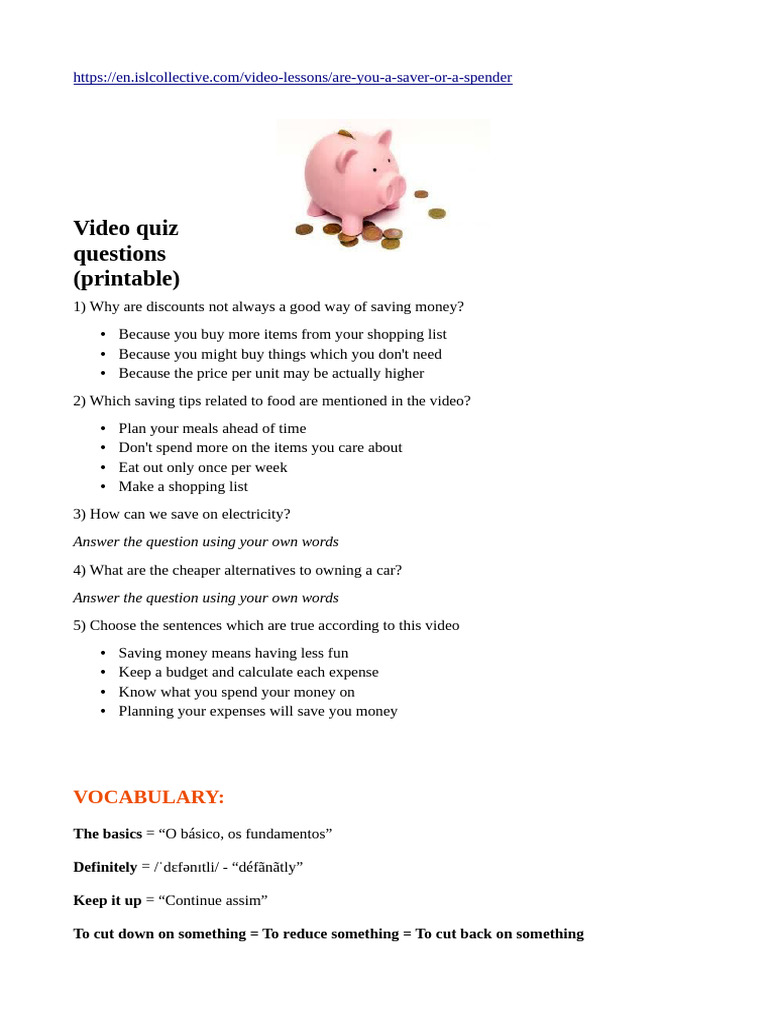 Money-Saving Tips and Strategies | PDF