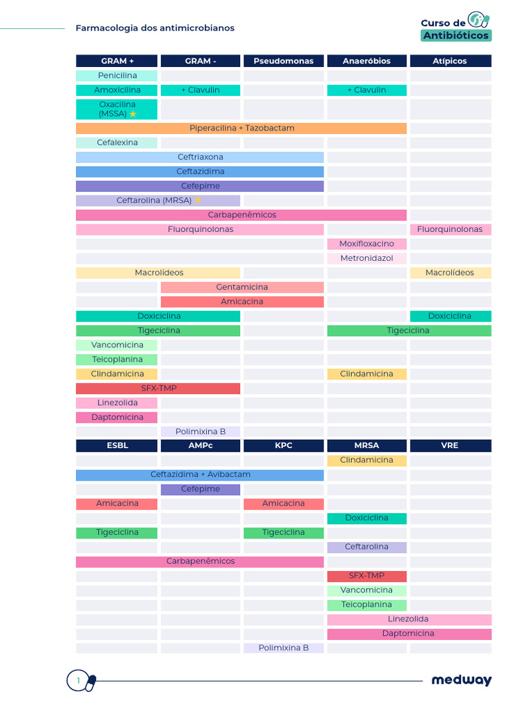 Base Tabela Antibióticos ATB 2025 Tefauhw | PDF | Antibióticos | Drogas