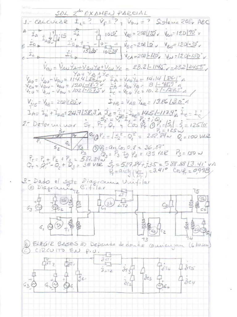 ELT 250 SOL 2do EXAMEN PARCIAL-3 | PDF