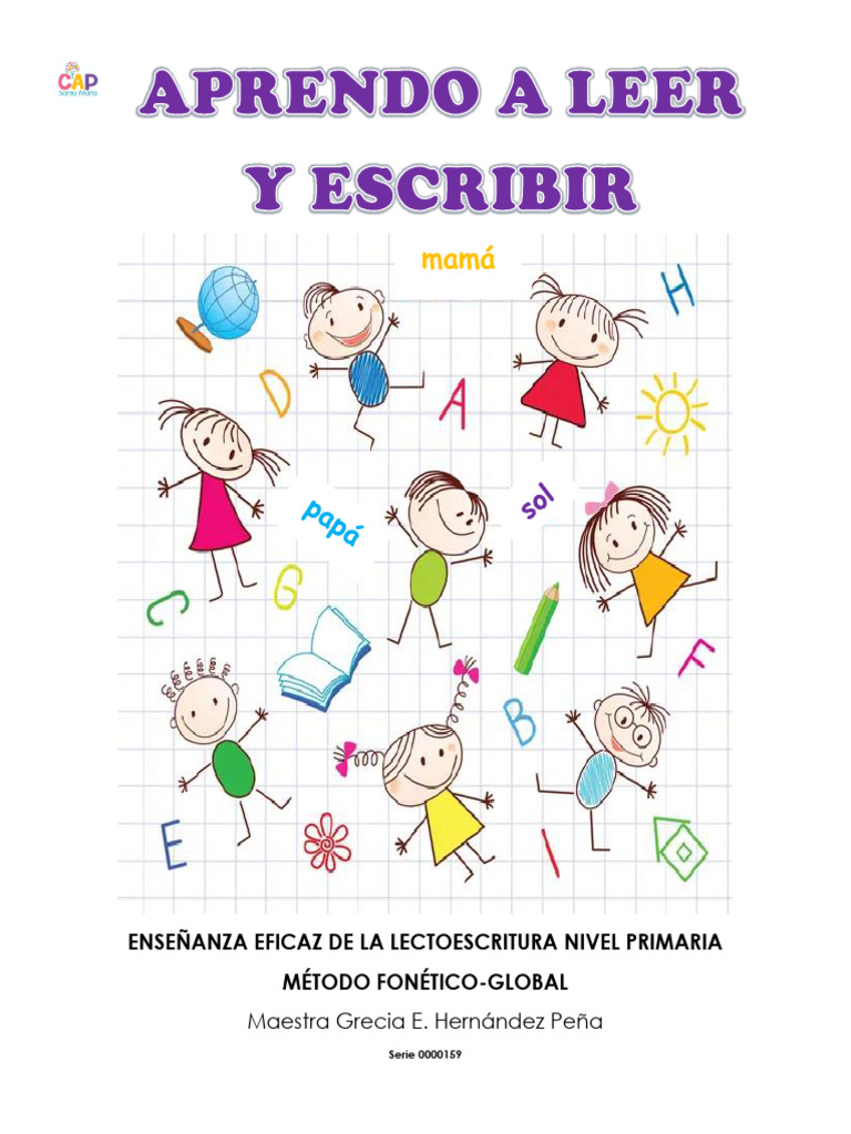Aprendo A Leer y Escribir | PDF | Fónica | Palabra