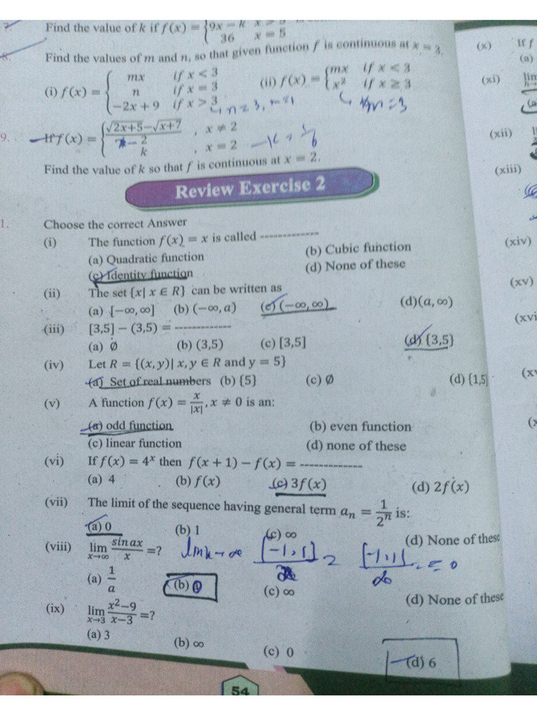 Xii Maths Book Mcqs | PDF
