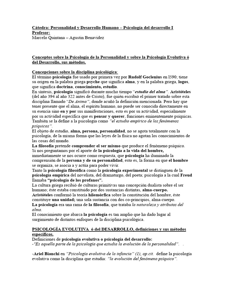 1-Conceptos Sobre La Psicolog-A de La Personalidad y Sobre La Psicolog ...